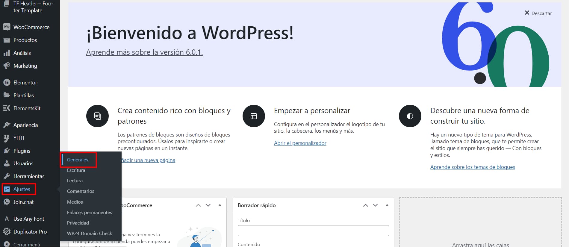 7 configuraciones para sacarle mayor partido a WordPress – EMPRENDEDORES ECUADOR