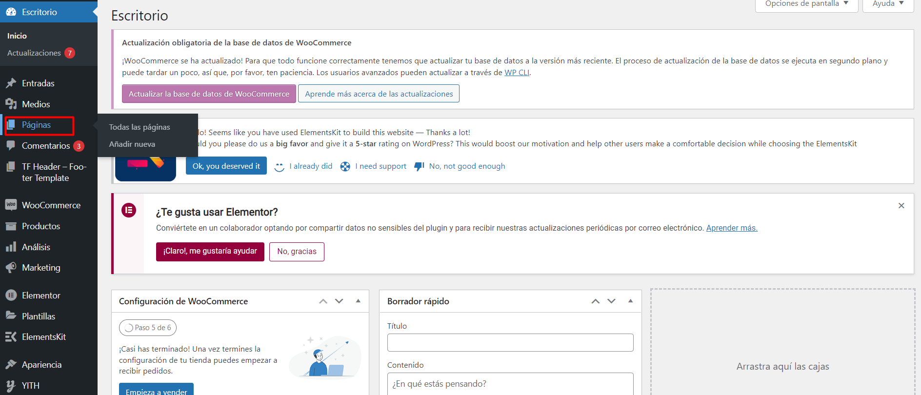 ¿Cómo crear nuevas páginas y articulos en WordPress? – EMPRENDEDORES ECUADOR